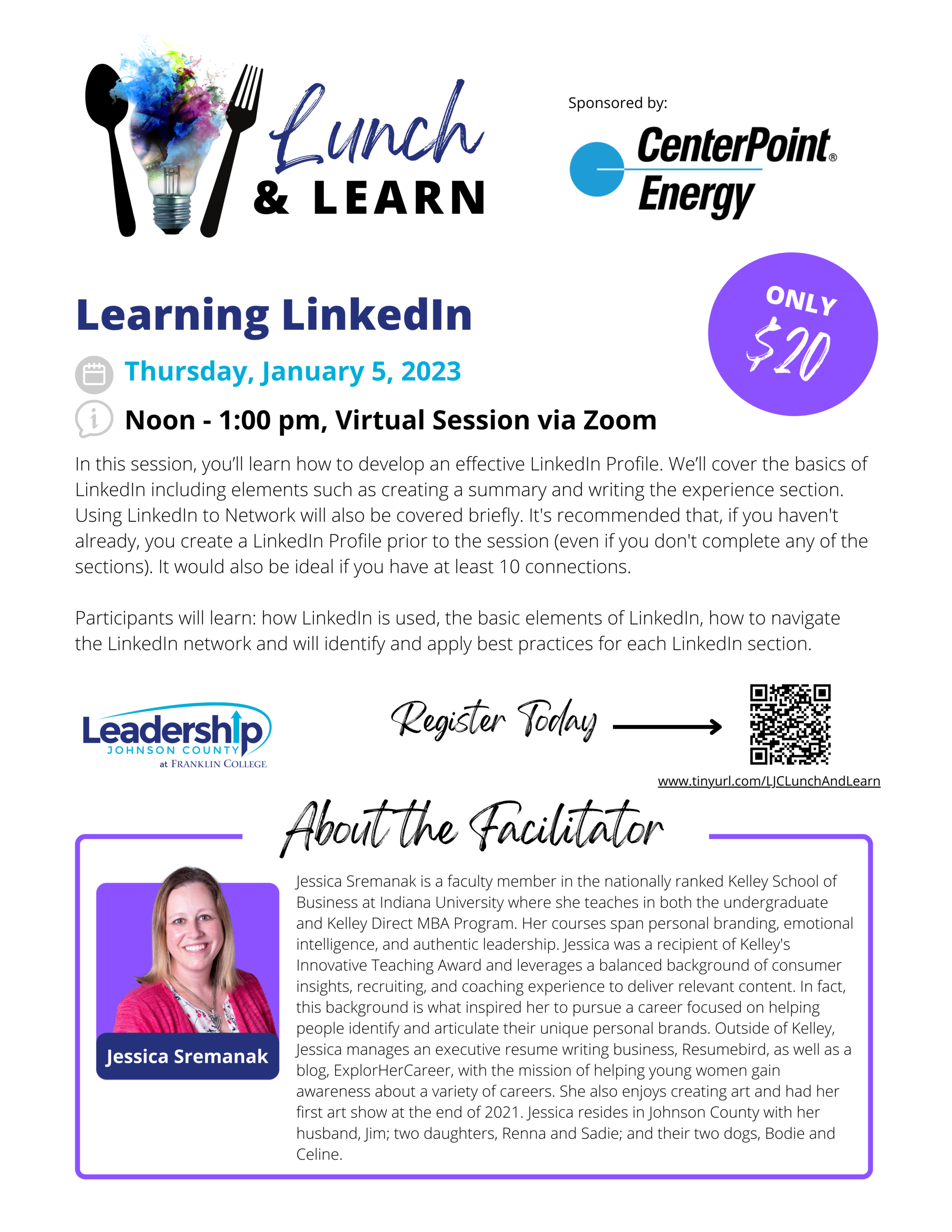 Franklin College Lunch & Learn Series: LinkedIn - Indy Chamber